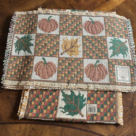 Windham Weavers | Dining | Harvest Themed Placemats Set Of 4 And ...